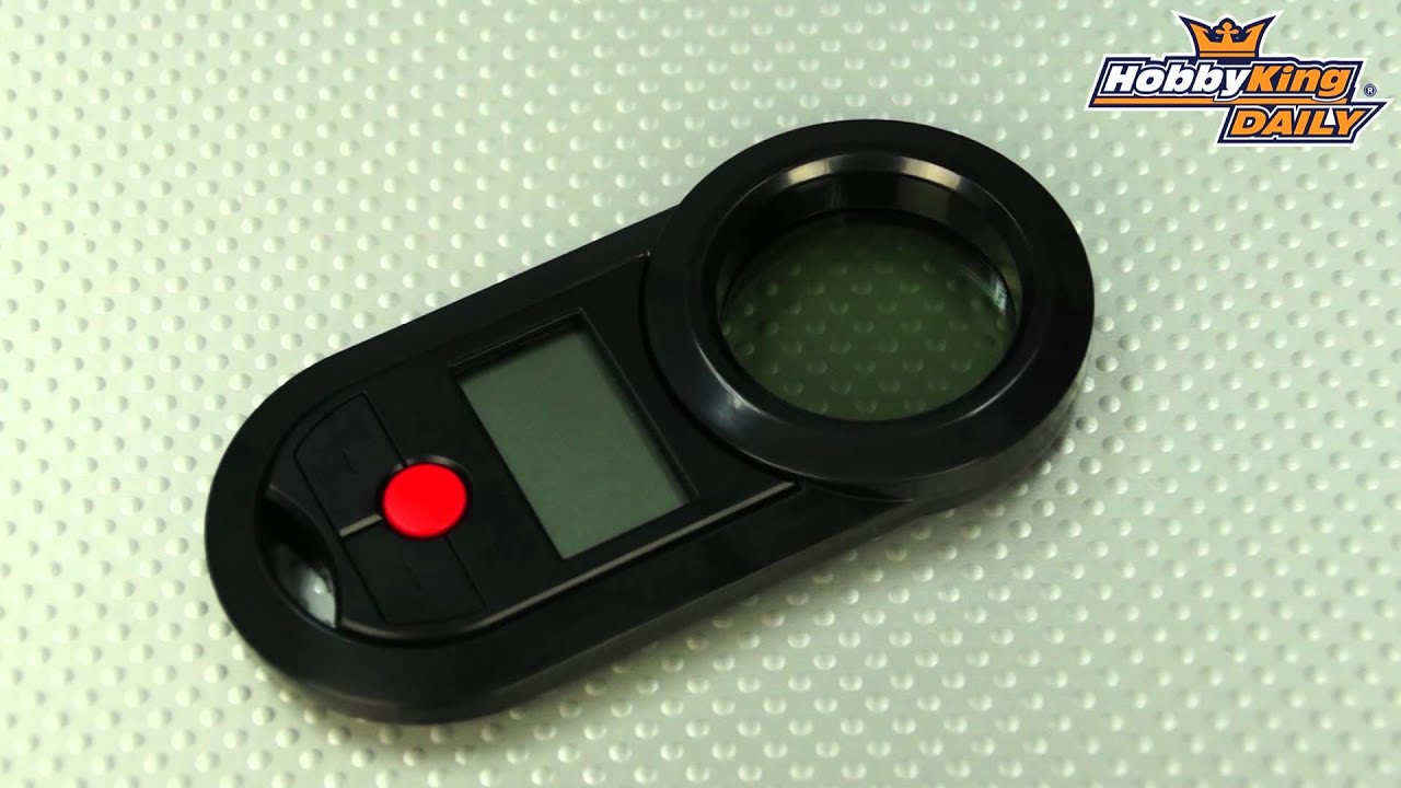 HobbyKing Daily - Turnigy Heli Tachometer - YouTube