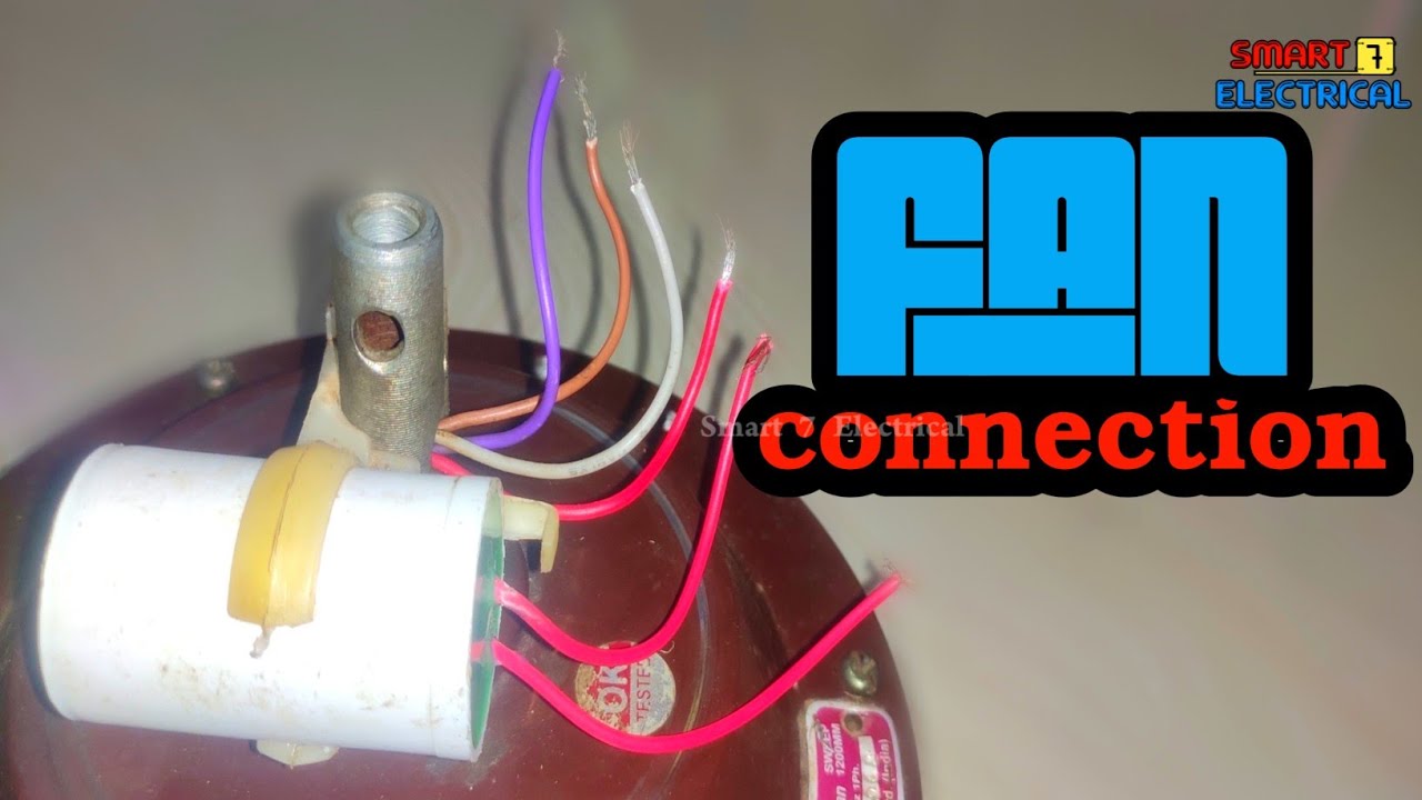 ceiling fan connection | ceiling fan capacitor connection |fan ...