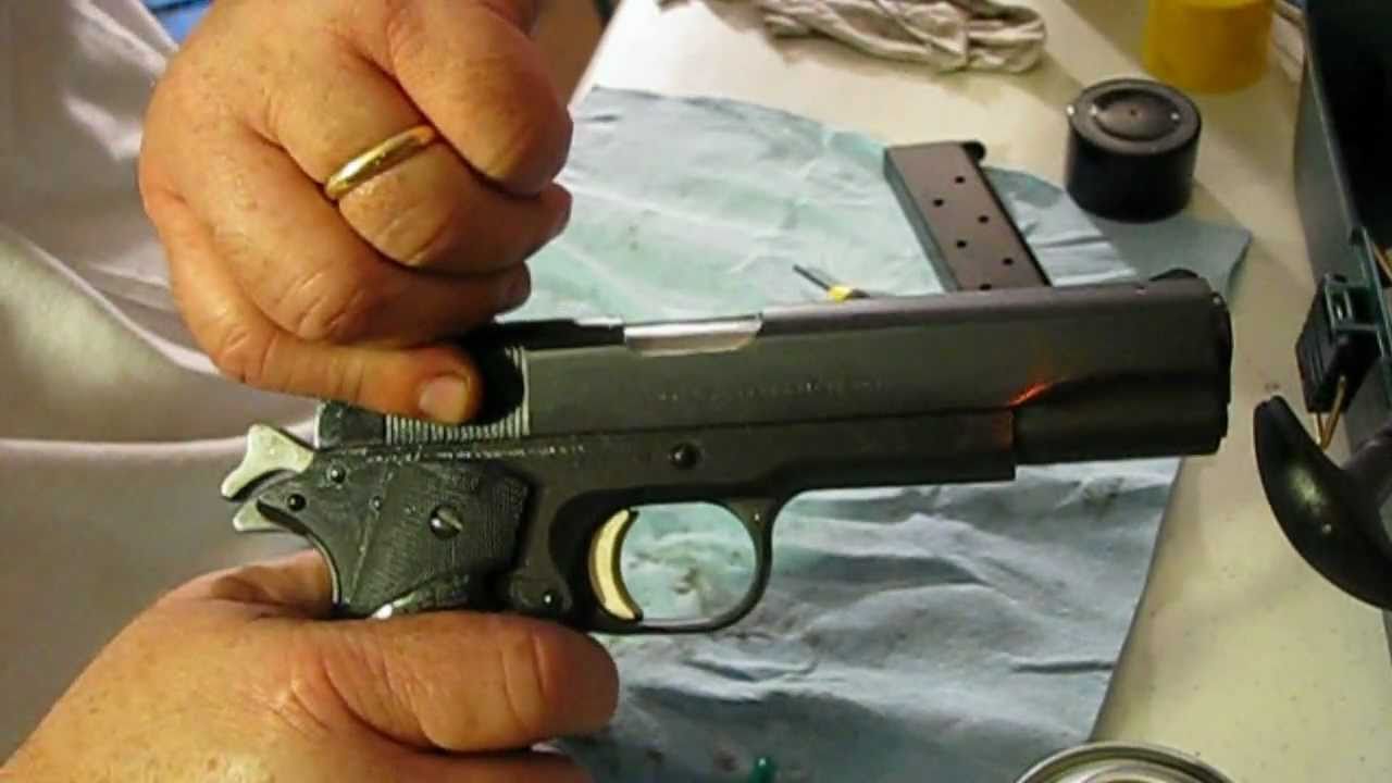 Colt 1911 70 Series Cleaning - YouTube