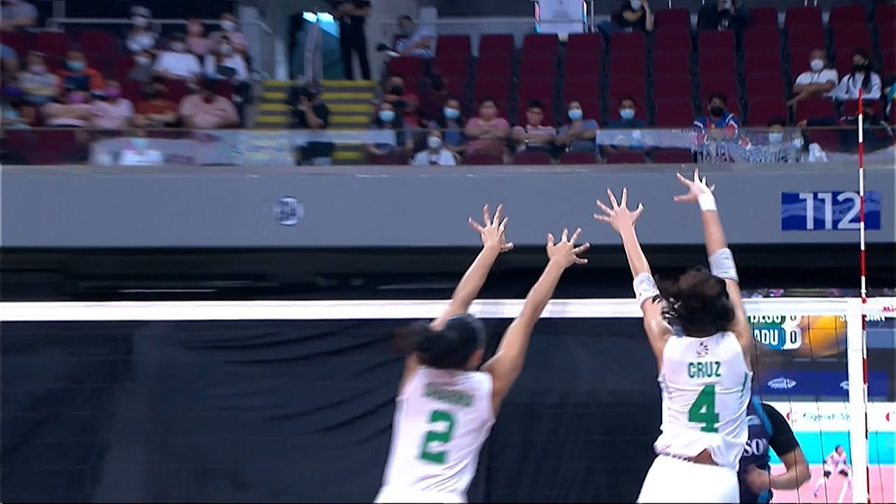 Leila Cruz caps La Salle's set 1 win | UAAP Season 84 Women's ...
