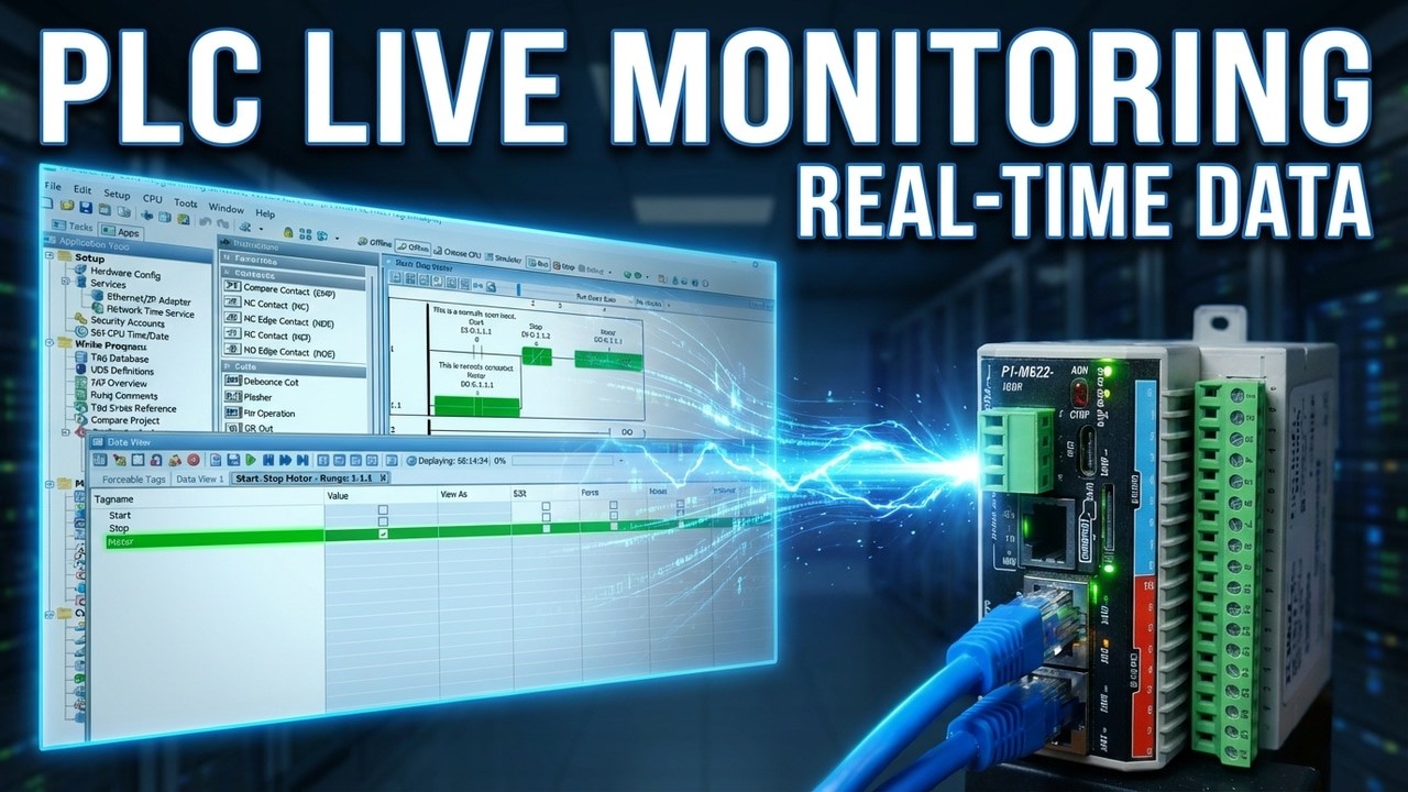 Learn to Monitor and Test Now on P1-M622-16DR Mini PLC! - YouTube