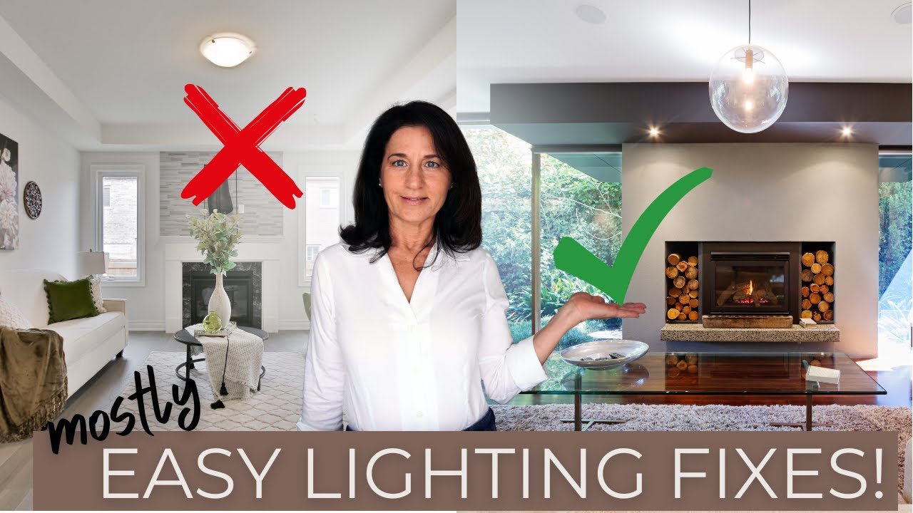 4 Lighting Design Mistakes and How To Fix Them | Interior Design - YouTube