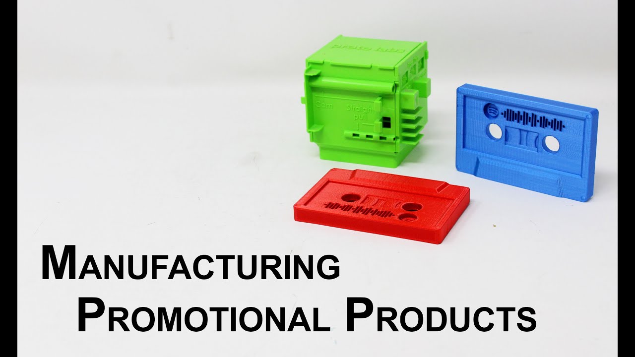 Manufacturing Promotional Items with 3D Printing - YouTube