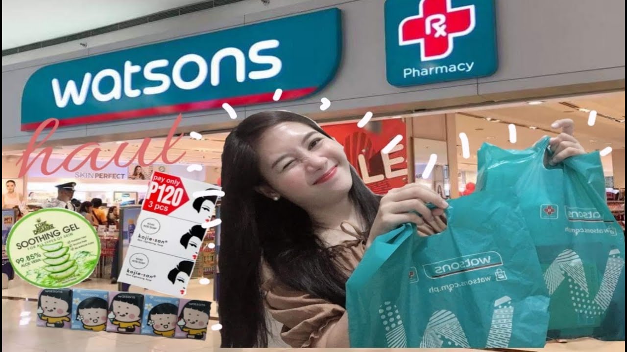 Watsons Haul 2019 (nakaka akit takaga si watson mga bes) - YouTube