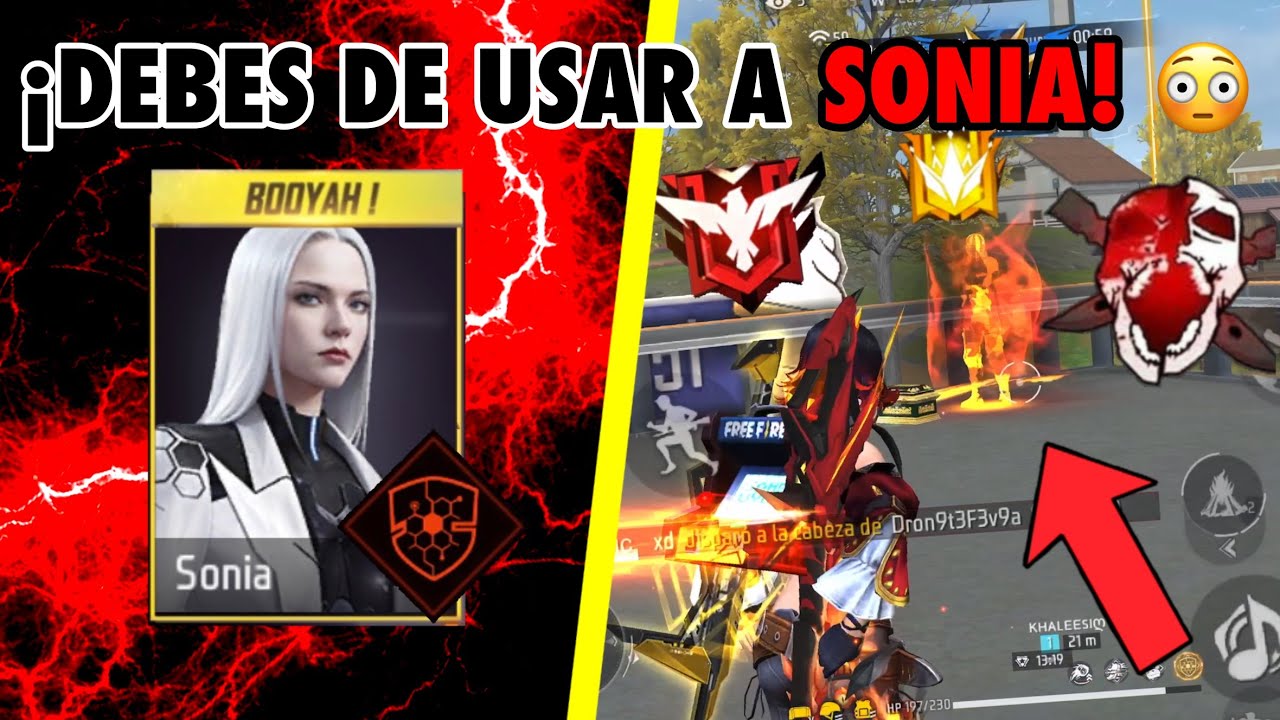 🔴 el VERDADERO POTENCIAL DE SONIA 🔥 ¡LA MEJOR HABILIDAD PASIVA! FREE ...