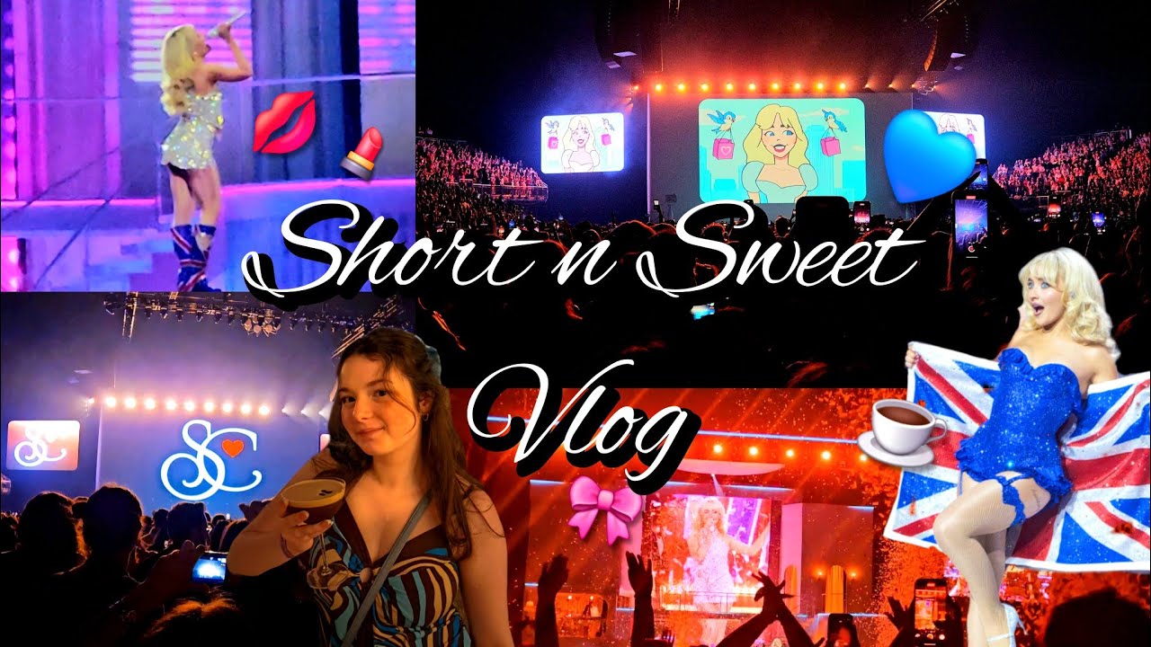 Sabrina Carpenter Presents 'Short n' Sweet' | O2 Night 2 Vlog | 💙💋☕️ ...