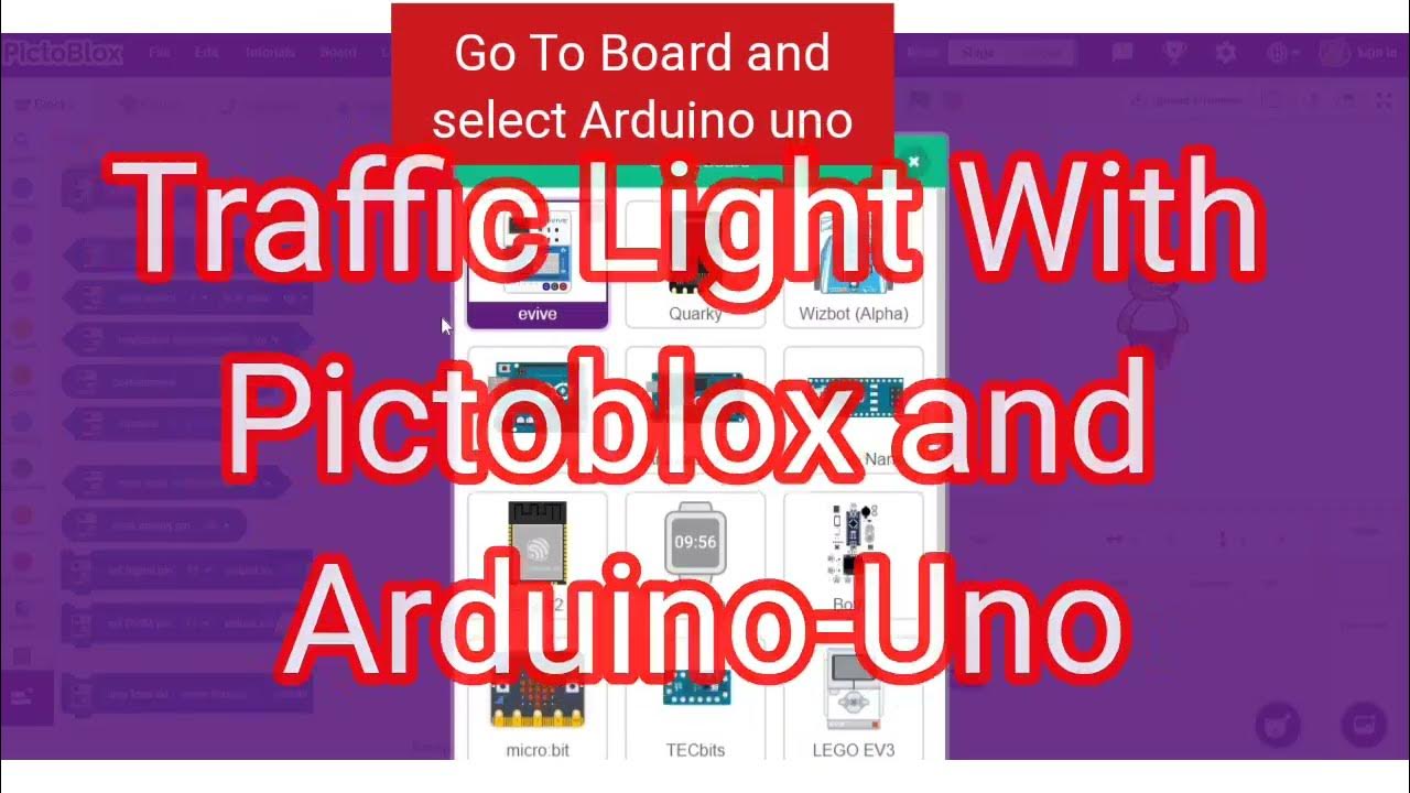 Traffic Light using Arduino and Pictoblox - Part 1 - YouTube