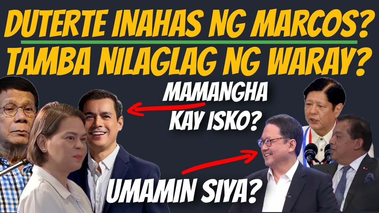 SOLGEN UMAMIN? DUTERTE TUTU LU YAN NG MARCOS SA I C C? WARAY NILAG LAG ...