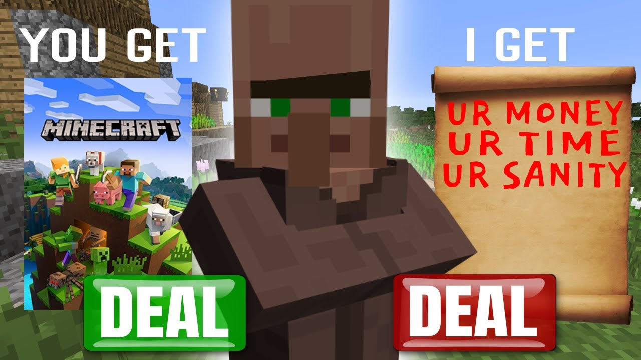 If Minecraft Had Ads - YouTube