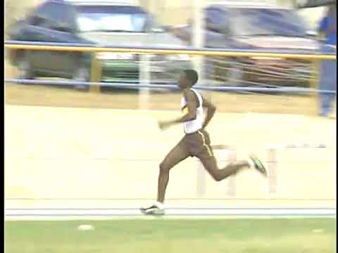 Wilan louis - under 20 boys 4x400m relay 2001 foundation school - YouTube