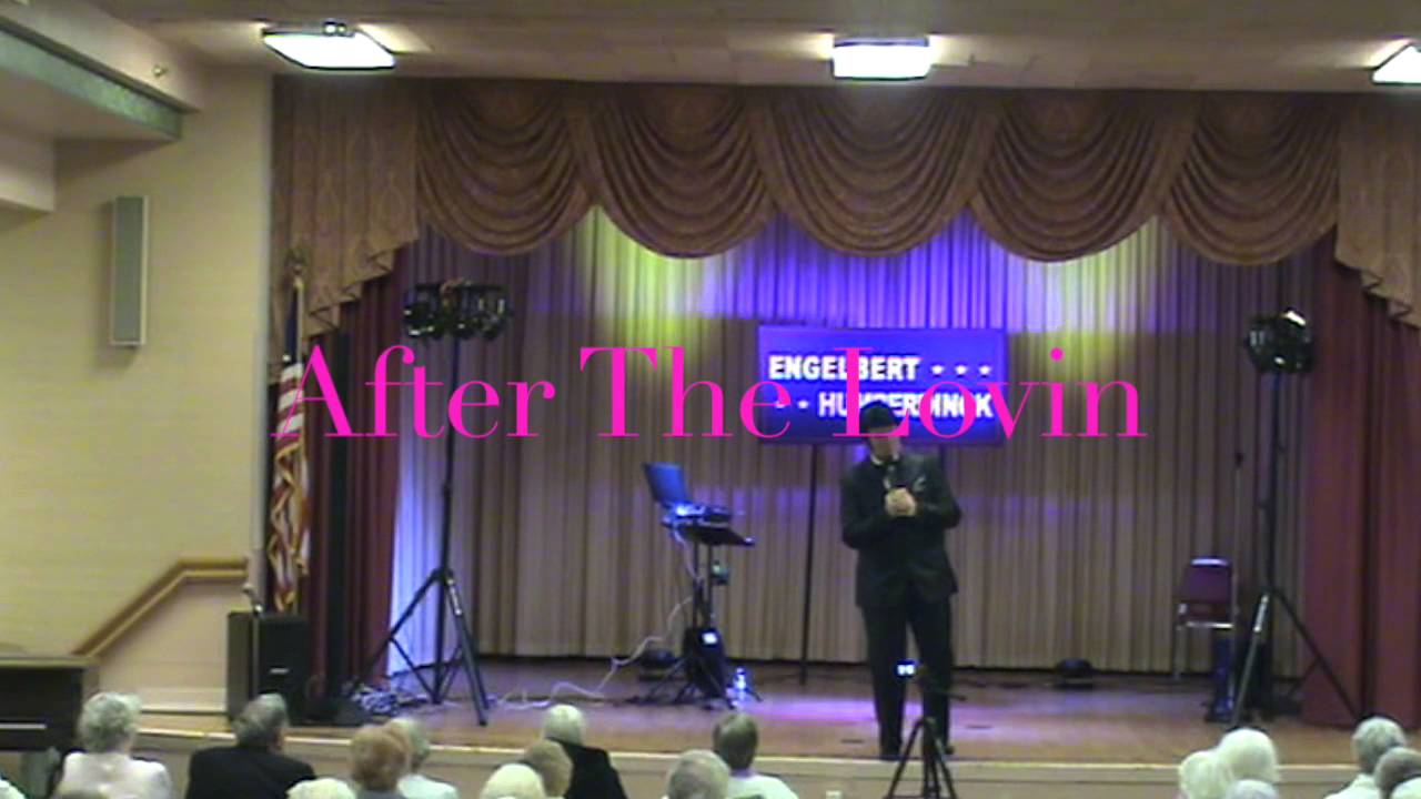 Richard Blane Tribute To Engelbert Humperdinck - YouTube