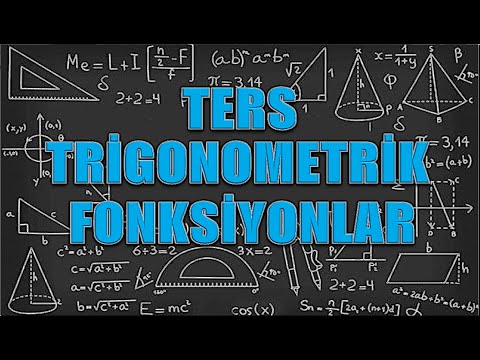 TERS TRİGONOMETRİK FONKSİYONLAR KONU ANLATIMI PDF İNDİR