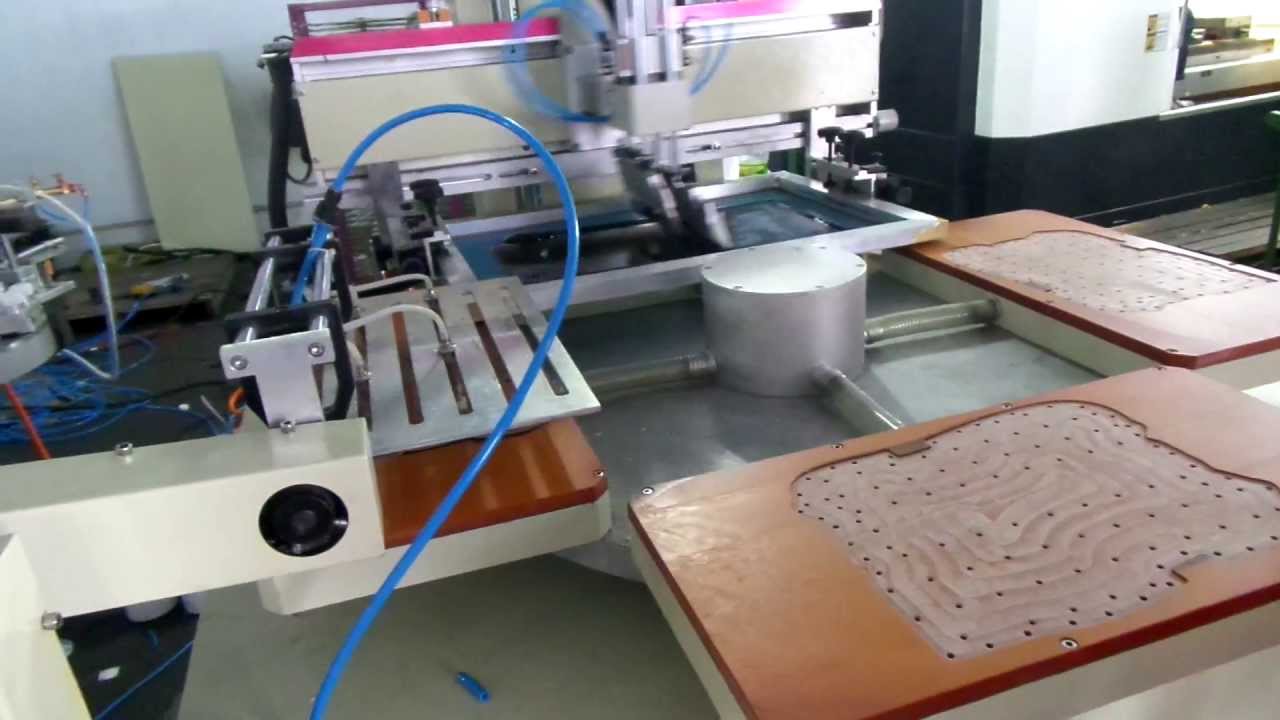 Automatic Insole Screen Printing Machine | Rotary silk screen printer ...