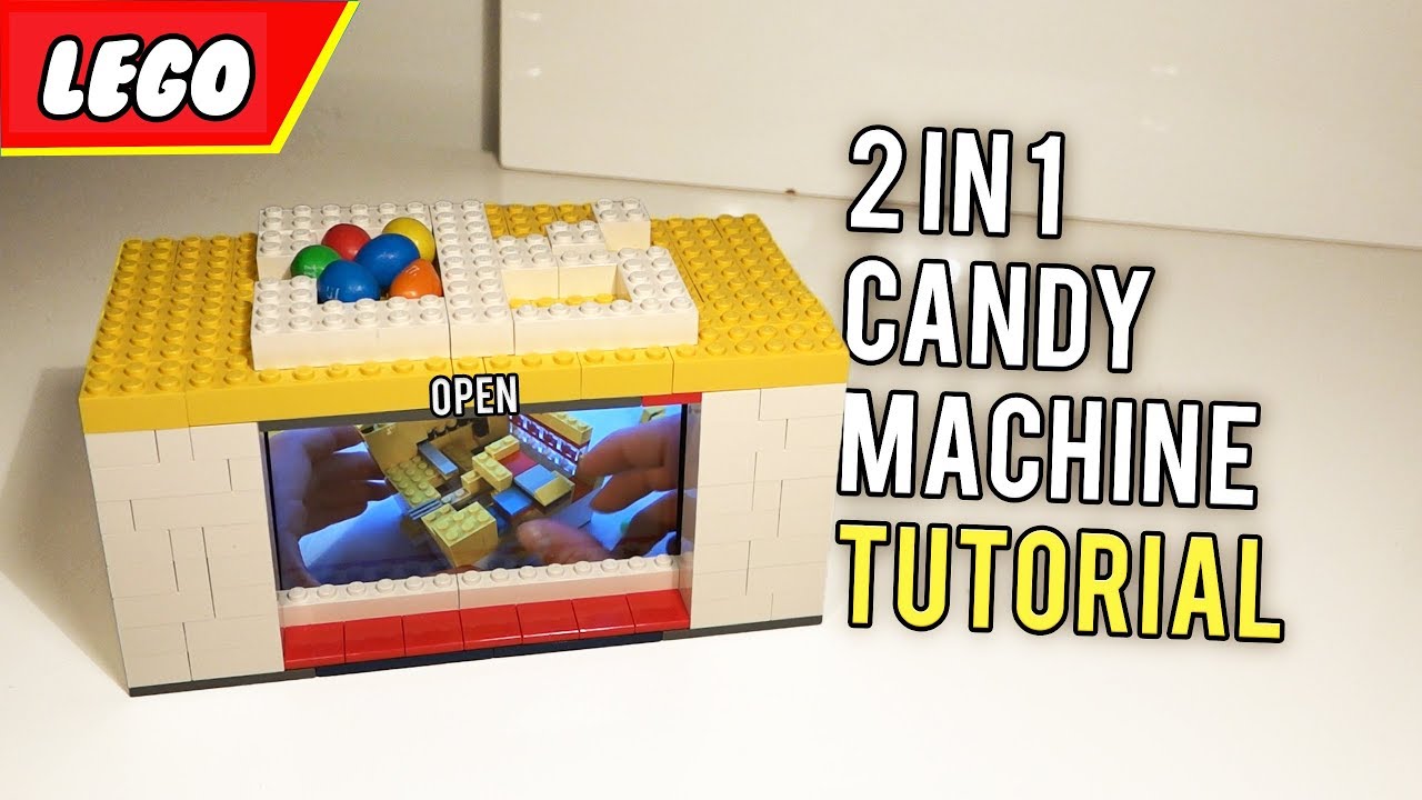 LEGO 2017 Candy Machine TUTORIAL - YouTube