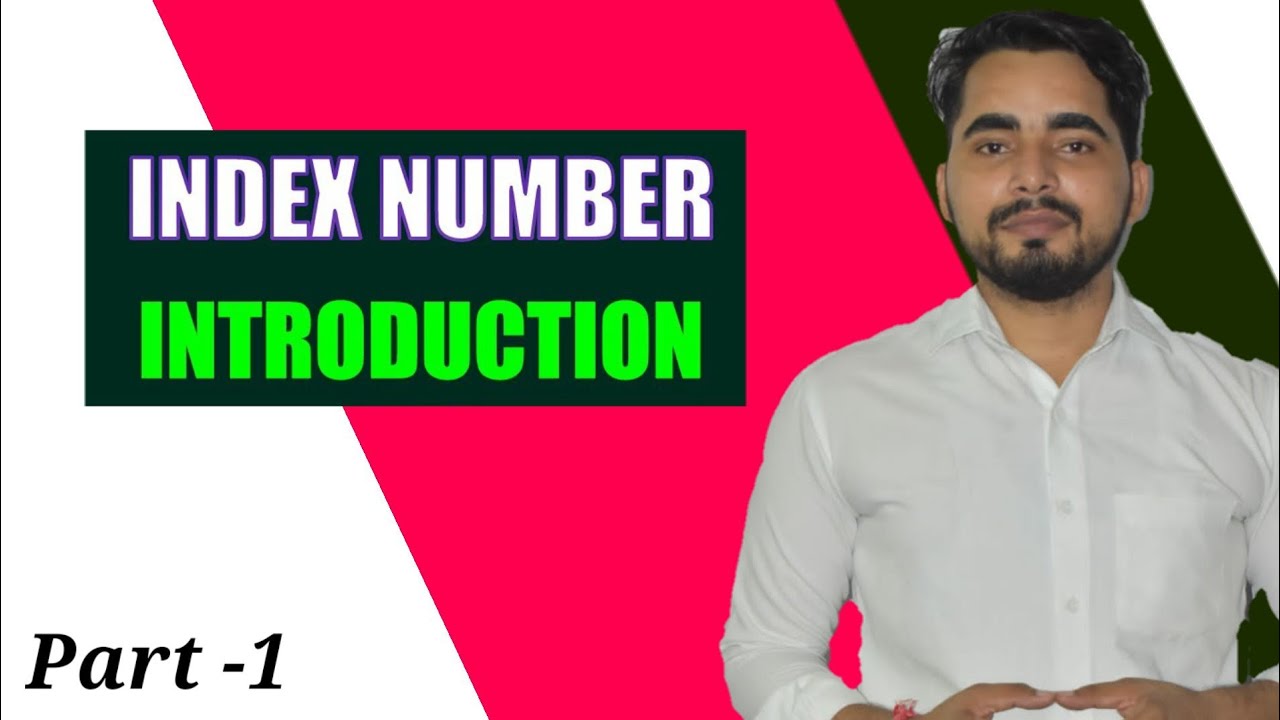 Index Number Introduction Part 1 Statistics FYBCom Mathematics index-number-introduction-part-1-statistics-fybcom-mathematics
