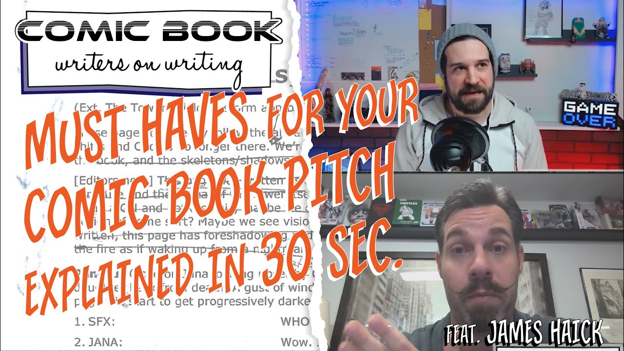 How to Pitch a Comic Book | Explained in 30 Seconds - YouTube