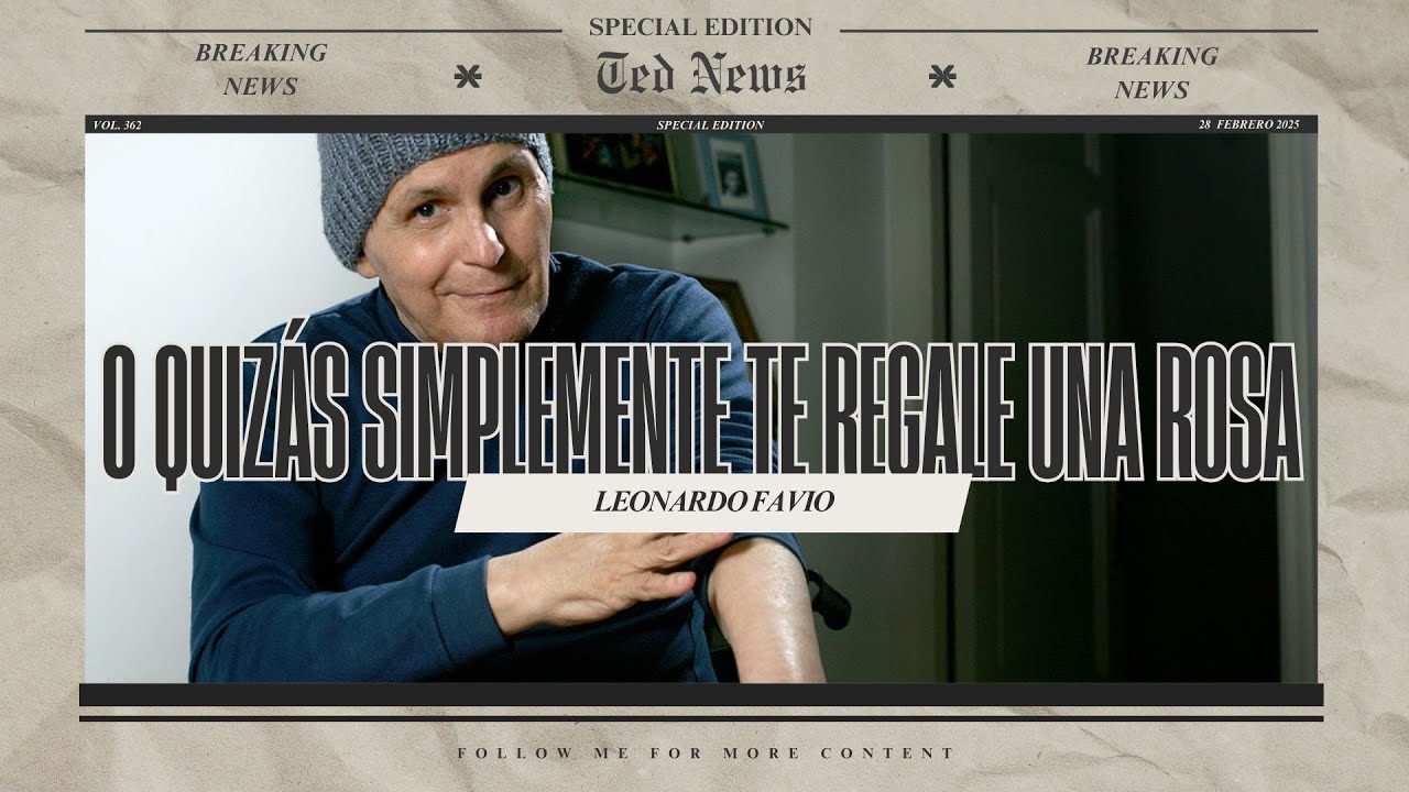 Leonardo Favio - O Quizás Simplemente Le Regale una Rosa (Letra) - YouTube