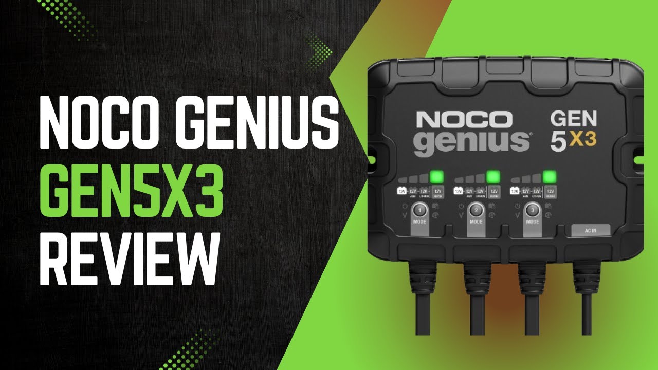NOCO Genius GEN5X3 Review: Should You Ditch Your Old Charger - YouTube