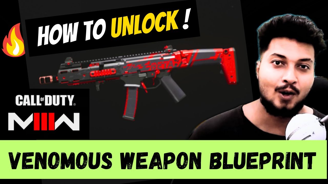 How to Get the #Venomous Weapon Blueprint in Modern Warfare 3 || by ...