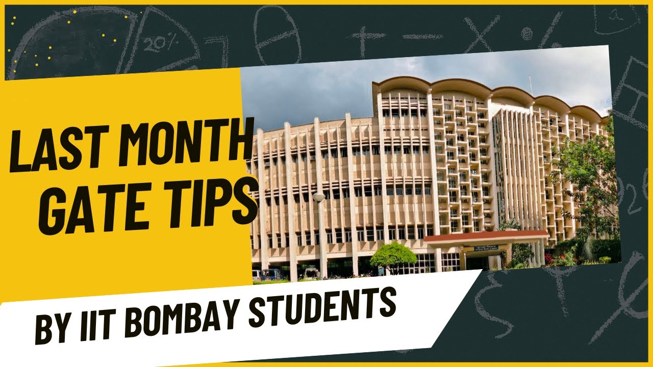 Last month GATE tips 💡 by IITB 🎓 students! 🚀 - YouTube
