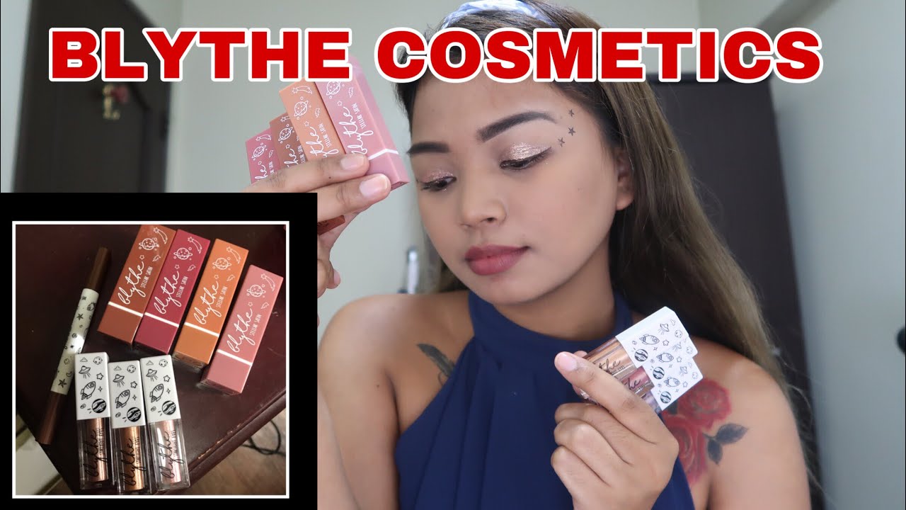 BLYTHE COSMETICS BY CARELINE FULL FACE MAKE UP REVIEW (ANDREA ...