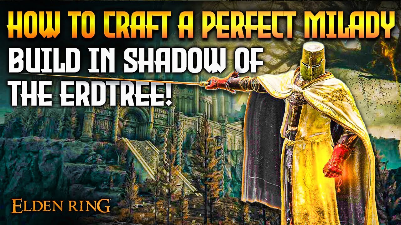 How to Make an OVERPOWERED Milady Build in Elden Ring 1.12.3! - YouTube