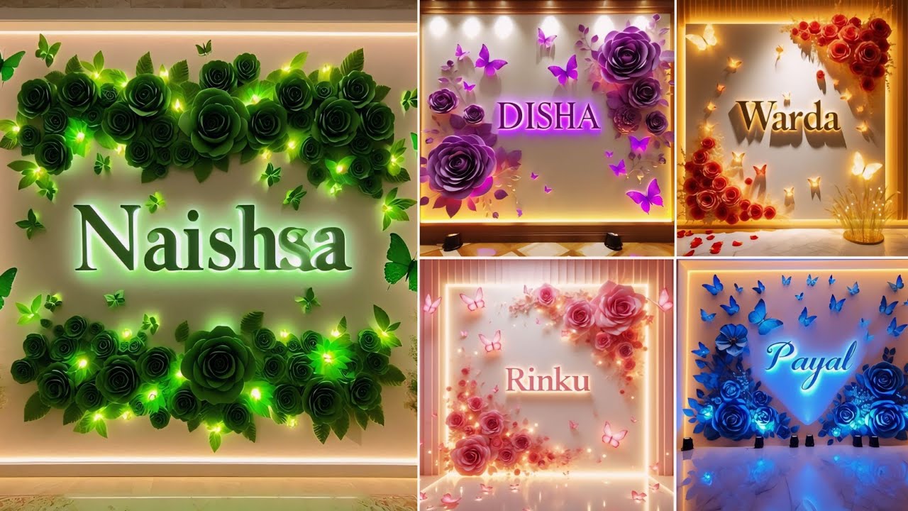 Create 3D Name Images Tutorial | Instagram Trending AI Name Images 2024 ...