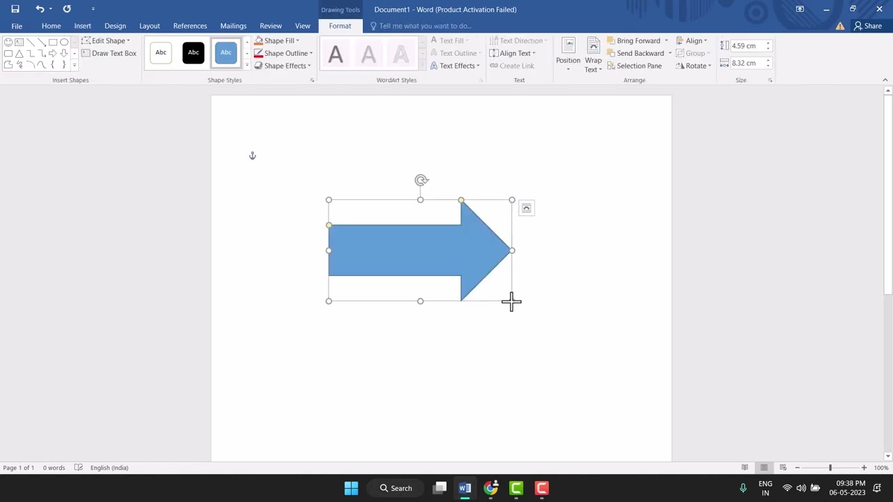 How To Insert Right Arrow In MS Word YouTube How To Insert Right Arrow In MS Word YouTube
