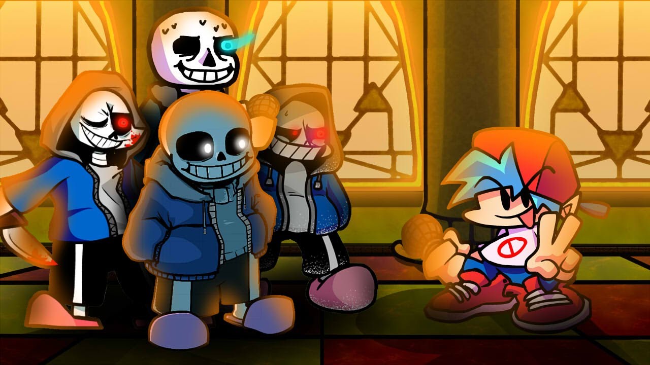 Friday Night Funkin: Reality Check Mashup | Sanxz - YouTube