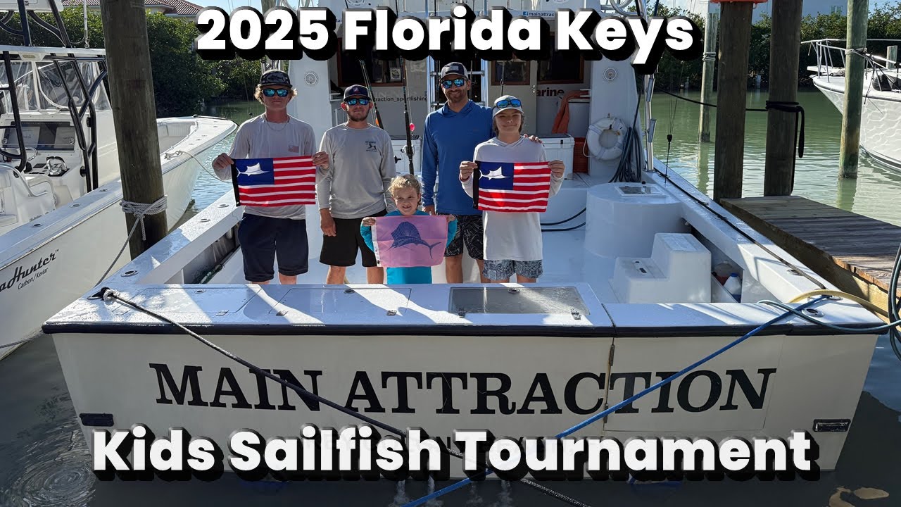 2025 Keys Kids Sailfish Tournament - YouTube