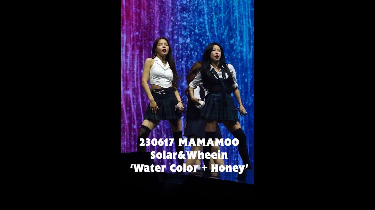 Solar & Wheein (MAMAMOO) - 'Water Color + Honey' My Con Encore-Seoul ...