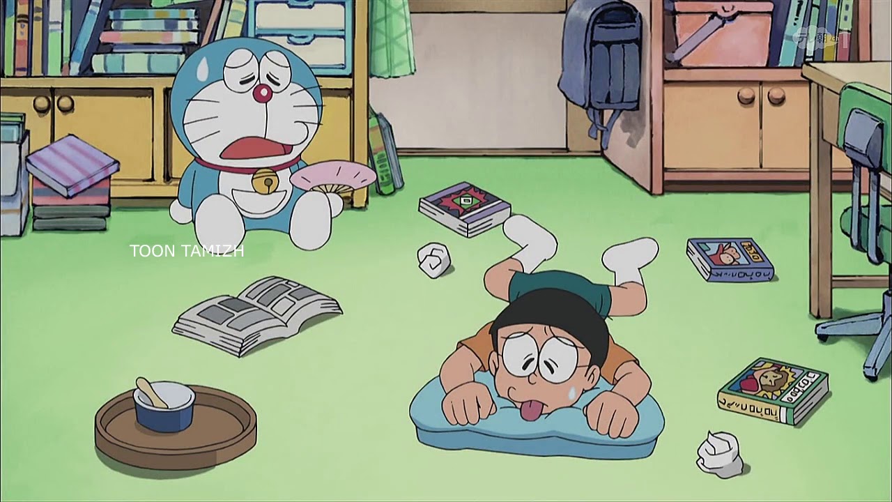 Doraemon in tamil new episodes nobita studies in sahara desert - YouTube