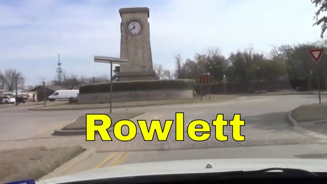Rowlett TX Downtown Historic Business District Small Towns Texas ...