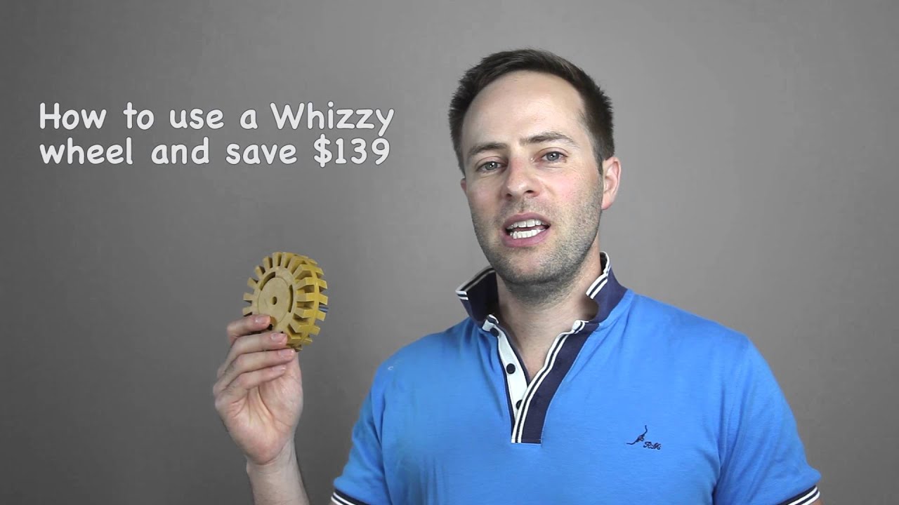 How to use a Whizzy wheel and save $139 removing car decals and ...