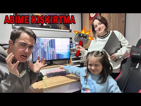 ABİME KIŞKIRTMA !! BİLGİSAYARINI KIRDIK ODASINI DAĞITTIK ÇILDIRDI ZEYNEP VE HİRANUR