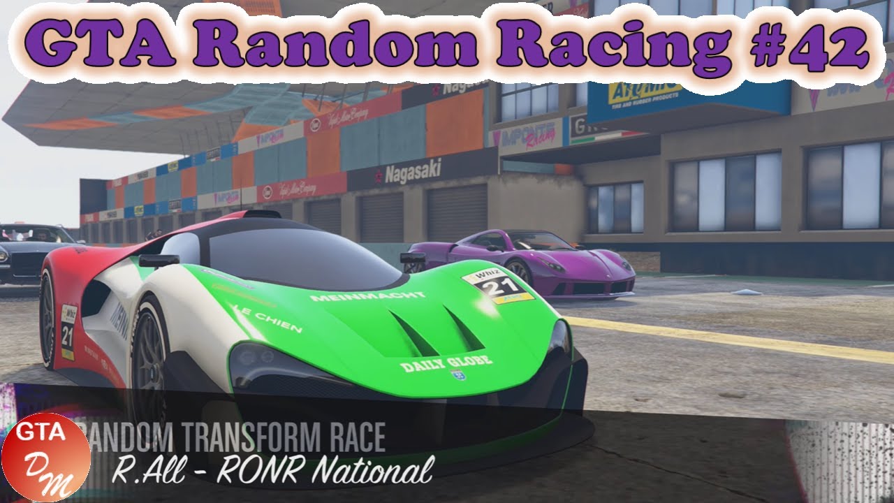 GTA 5 Online - GTA Random Racing № 42 (Random ALL) - YouTube