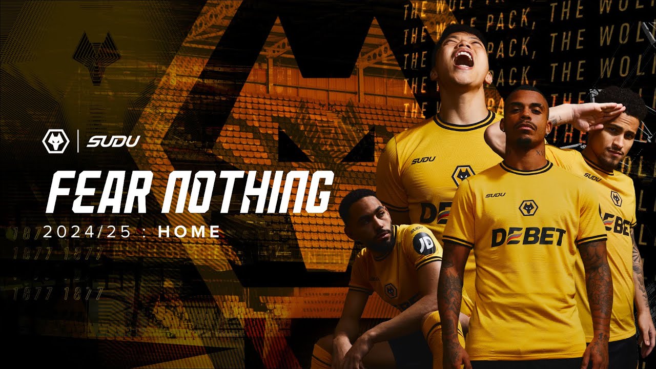 Introducing the Wolves x SUDU 24/25 home kit! - YouTube