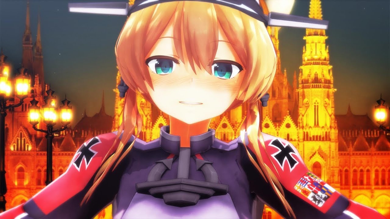 【MMD艦これ】Prinz Eugen×[A]ddiction【HD1080P】 - YouTube