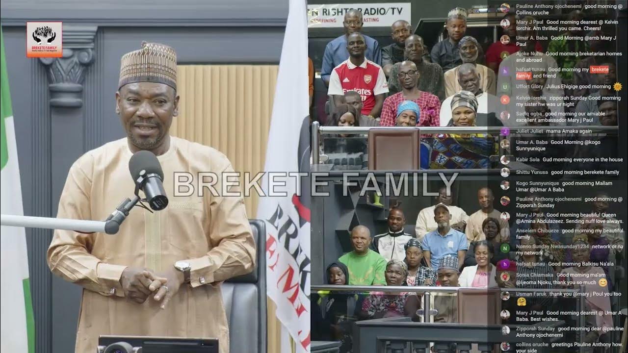 REPEAT LIVE BROADCAST OF BREKETE FAMILY PROGRAM FOR 28TH NOVEMBER 2024 - YouTube