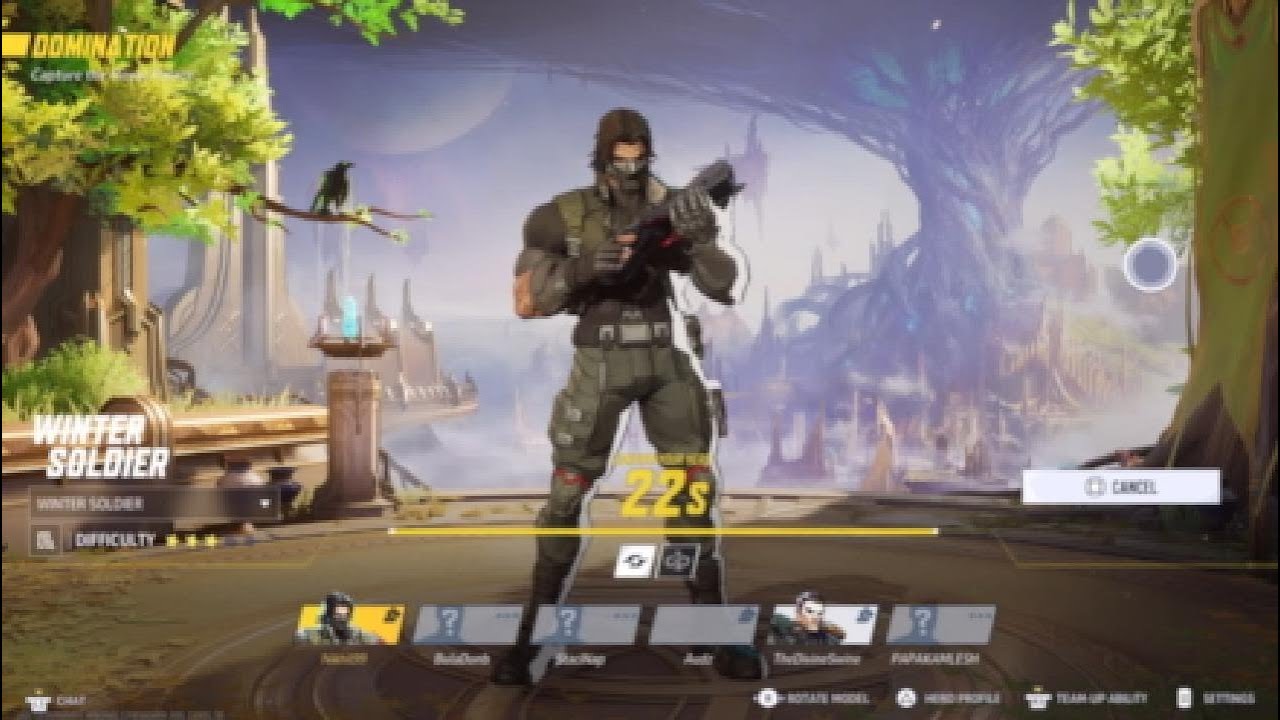 Marvel rivals Bucky gameplay in 4K ps5 - YouTube