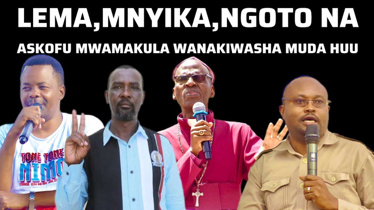 LIVE: LAMADI IMEITIKA- JOHN MNYIKA, LEMA, NGOTO NA ASKOFU MWAMAKULA ...
