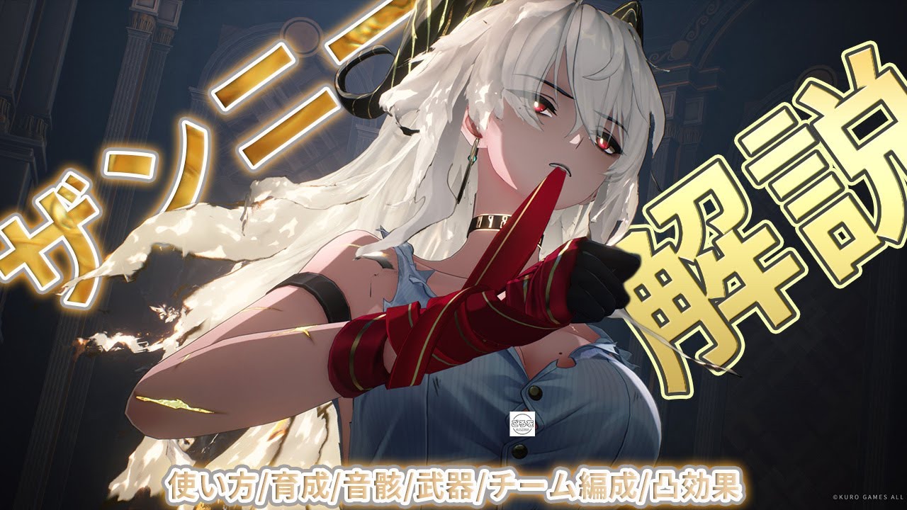 【鳴潮】ザンニーの使い方/性能/育成/音骸/武器/パーティー編成を解説します【めいちょう】 - YouTube