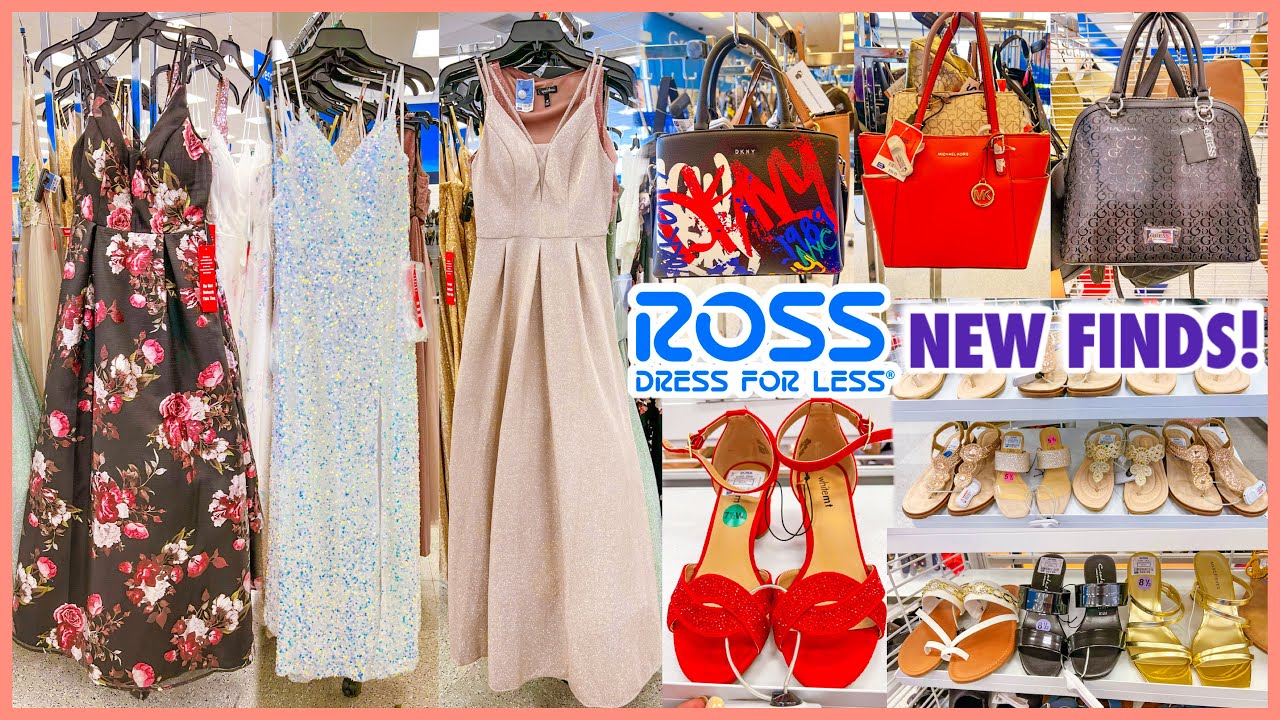 🤩ROSS DRESS FOR LESS *NEW FINDS DESIGNER SHOES HANDBAGS & ROSS PROM ...