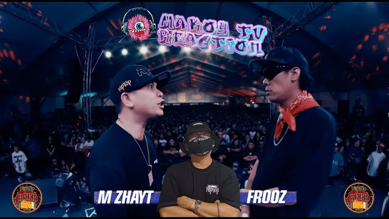 M ZAHYT VS FROOZ | REACTION VIDEO | FLIPTOP | AHON 15 - YouTube