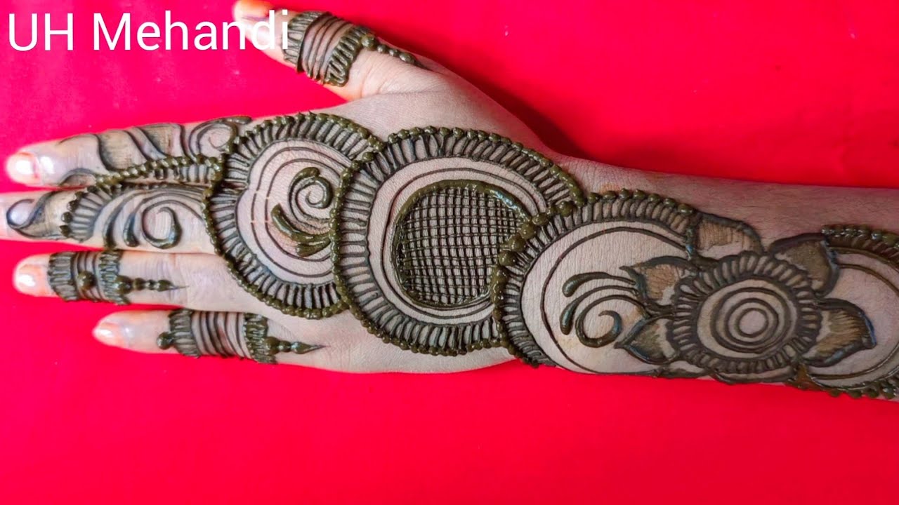 Rakhi special mehandi design ️ 🥰 Beautiful shaded arabic henna mehandi ...