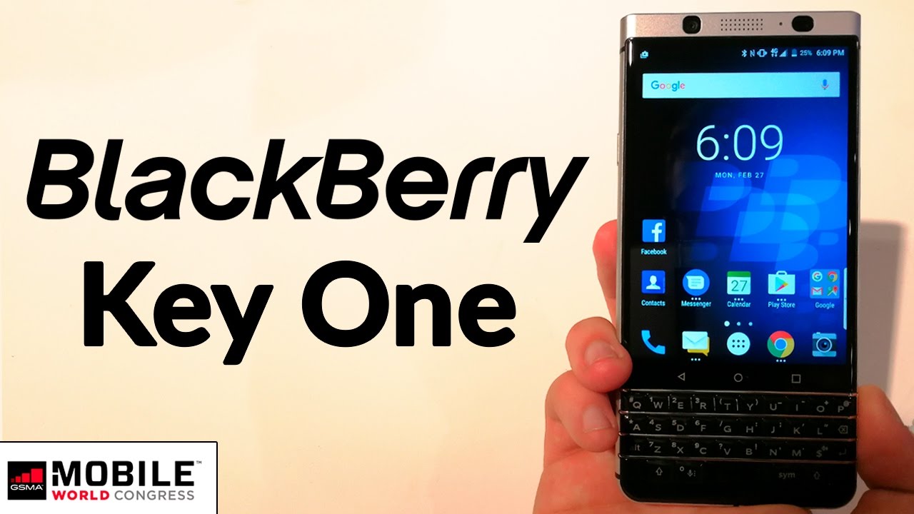 BLACKBERRY KEY ONE - TODA LA INFORMACIÓN - YouTube