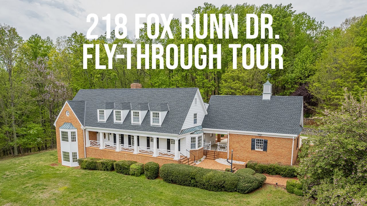 218 Fox Runn Dr. Fly Through Tour - YouTube