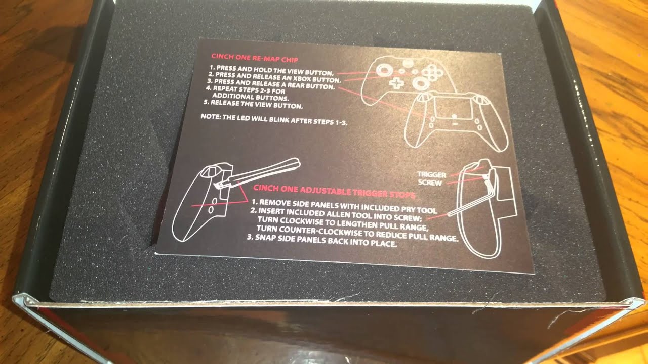 Cinch Gaming Unboxing 2015 Edition! (Custom Tournament Xbox One ...