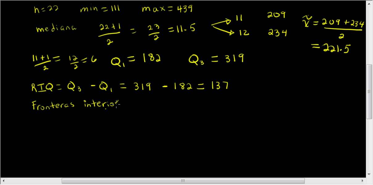 Diagrama de caja y bigote. Boxplot. - YouTube
