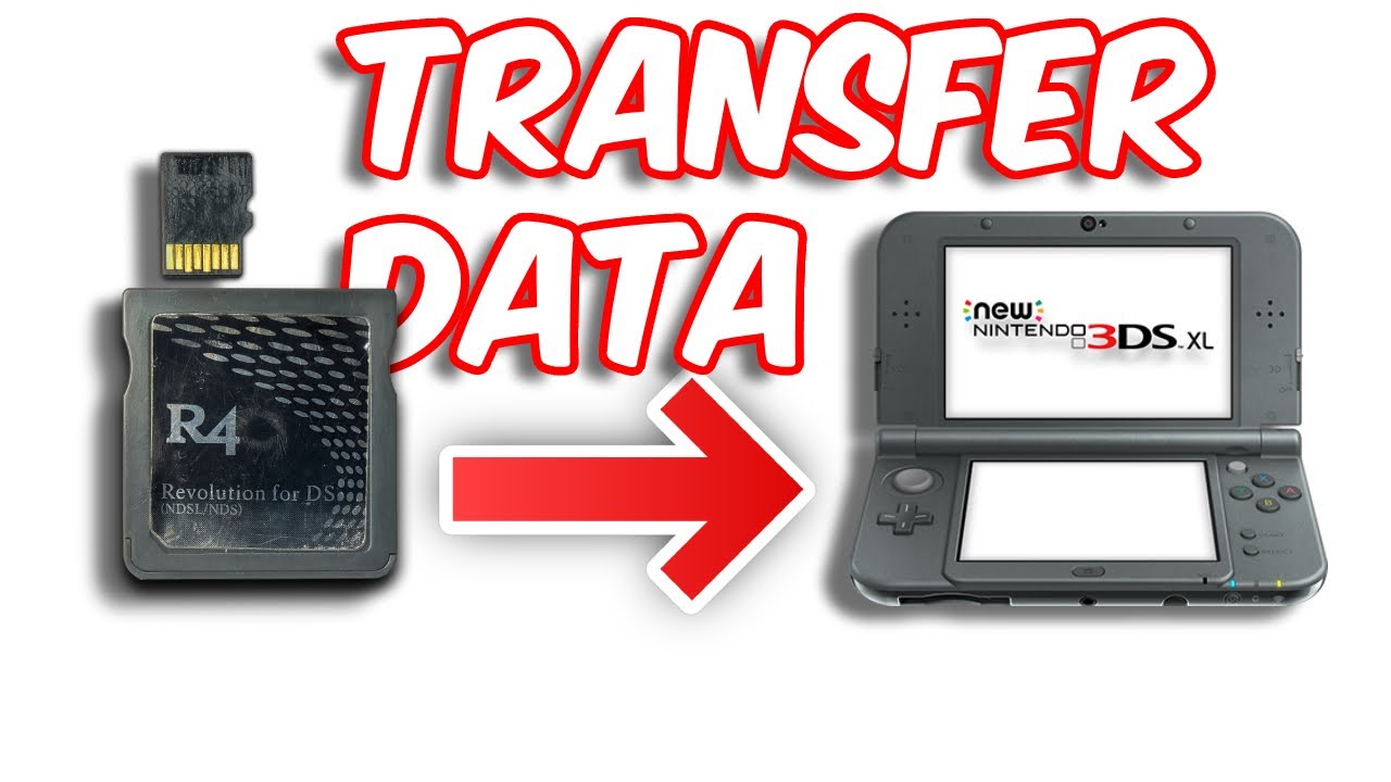 How to transfer save data from r4 card to 3ds - YouTube